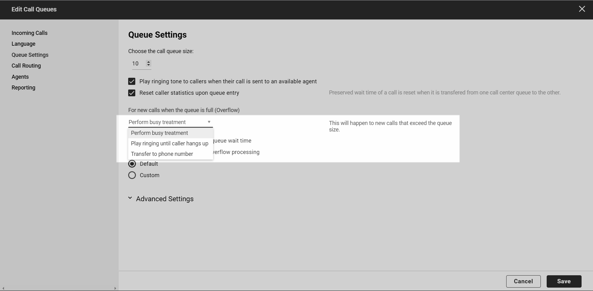 Calling Admin Portal – Configuring Call Queues | Verizon
