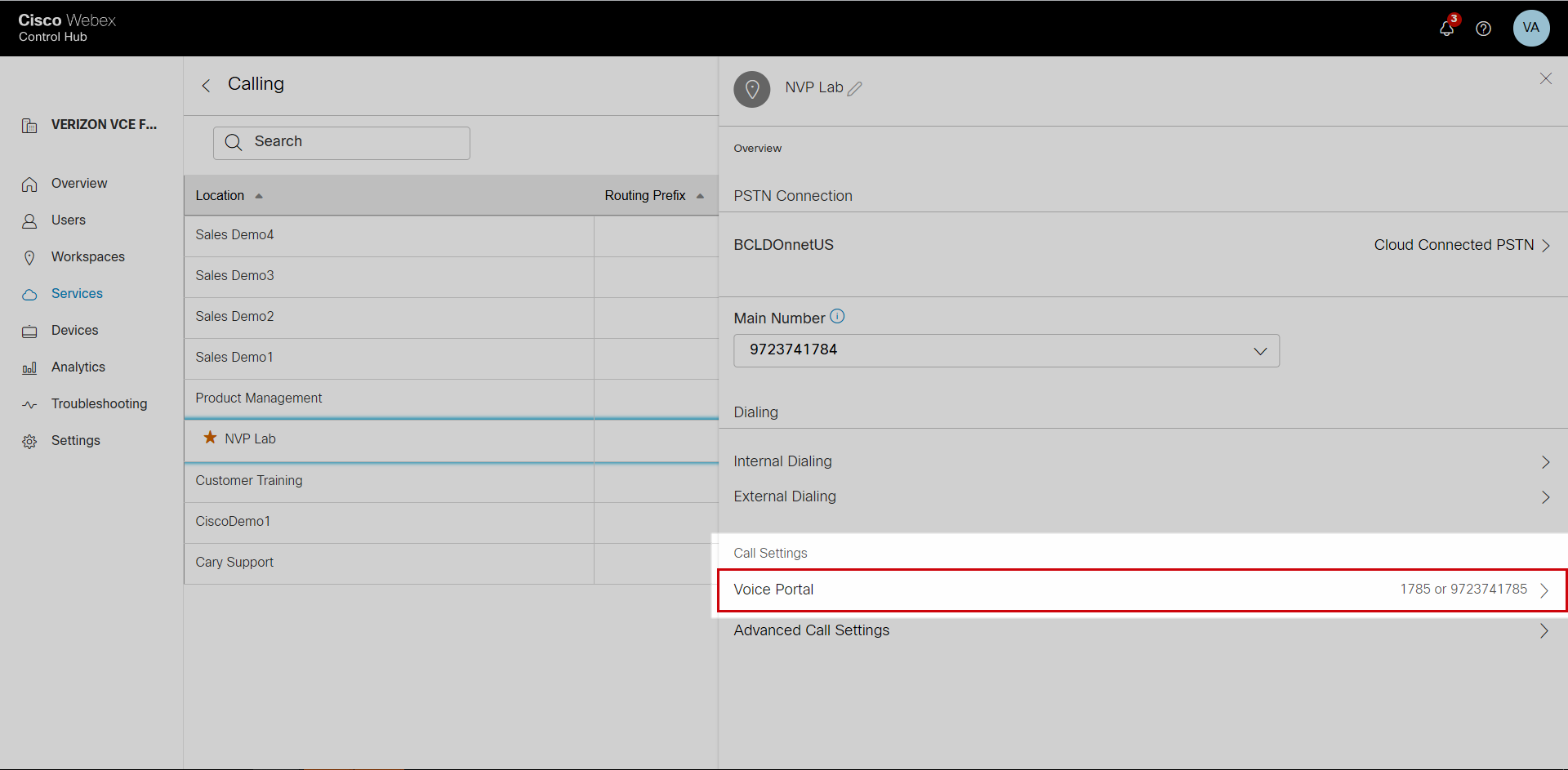 Administrator – Voice Portal | Verizon